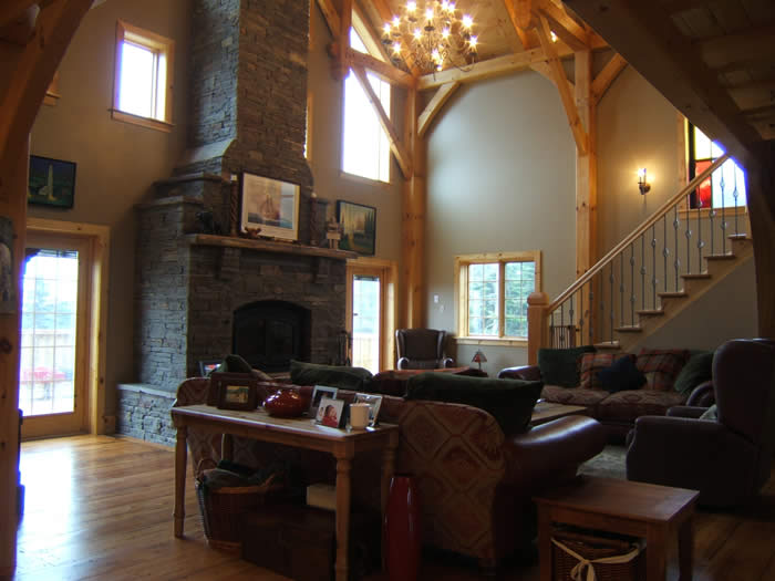 Timber Frame Great Rooms