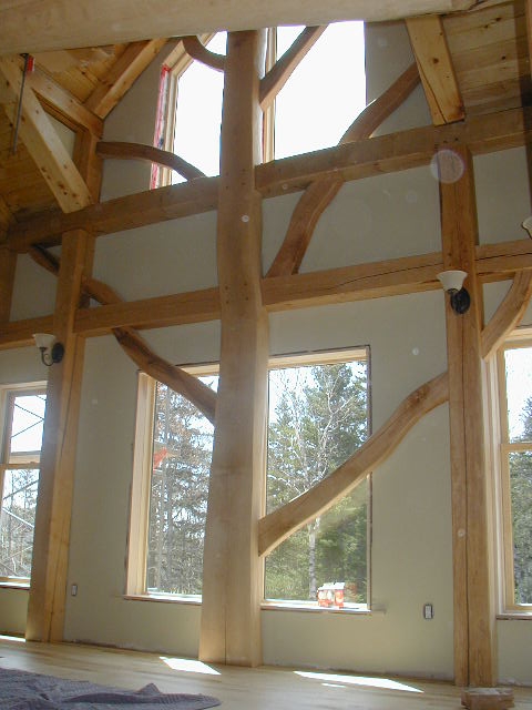 TimberhArt Woodworks intro to our timber framing (formerly Acorn Timber ...